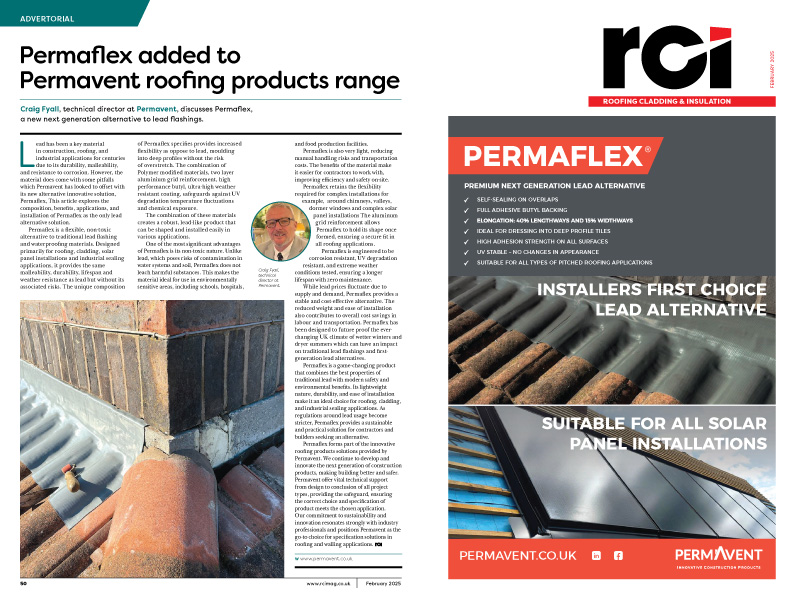 Permaflex premium next generation lead alternative is launched! - Permavent